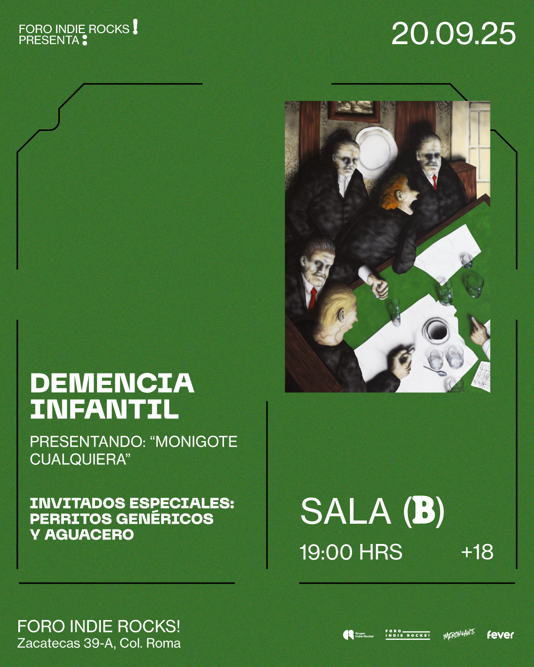 Demencia Infantil presenta Monigote Cualquiera en el Foro Indie Rocks ...